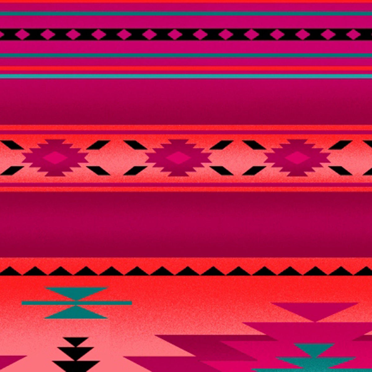 Tucson 201 Pink Aztec Southwest Native American Stripe Fabric ...